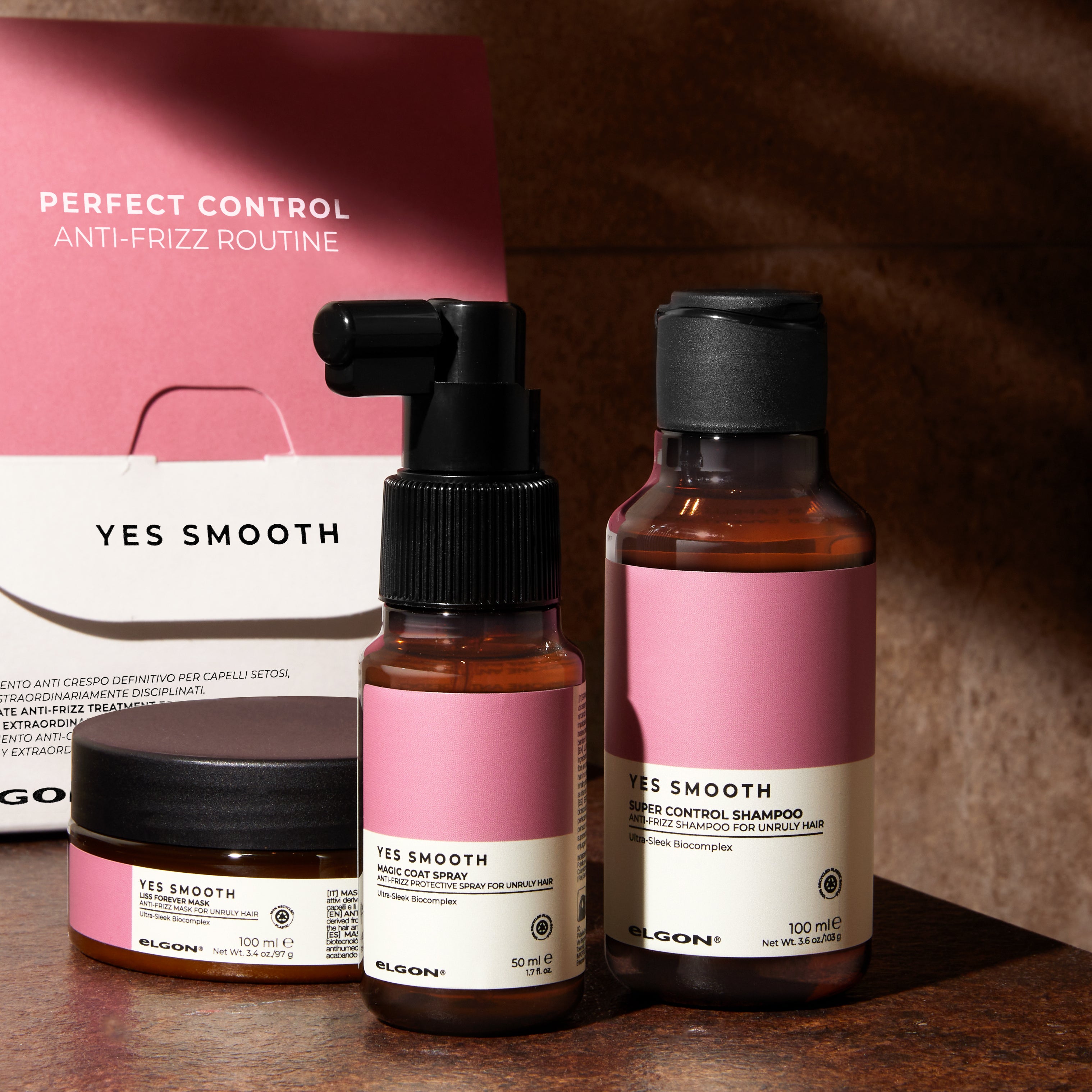 YES SMOOTH The perfect remedy for frizzy hair